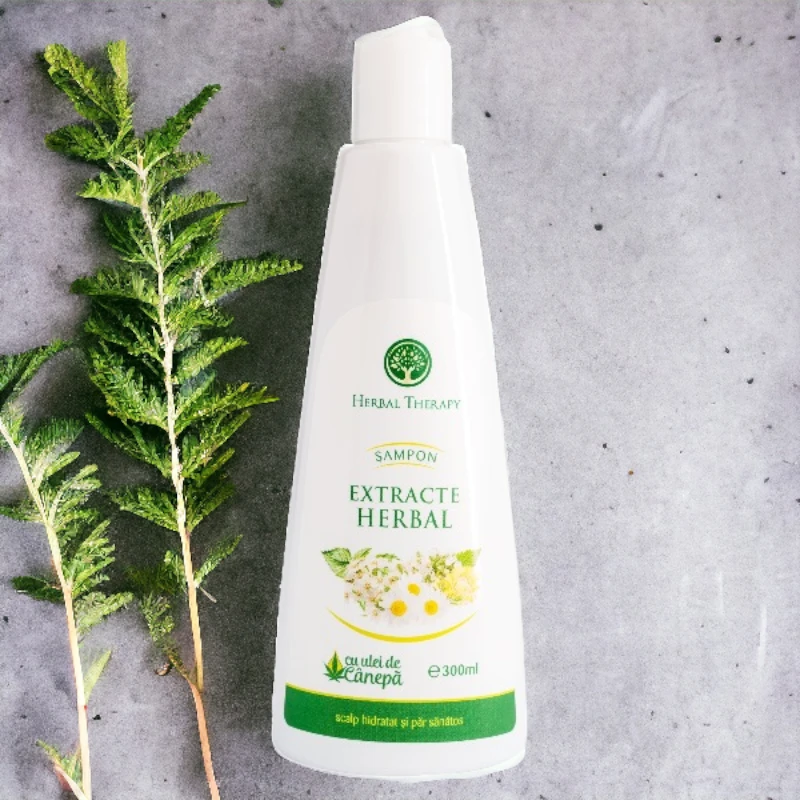 Шампоан Herbal therapy с Билкови екстракти и Конопено масло от Техномаркет