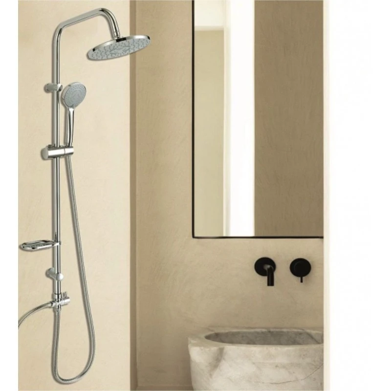 Душ система ICT 8839, стационарен душ - пита, подвижен ръчен душ и ...