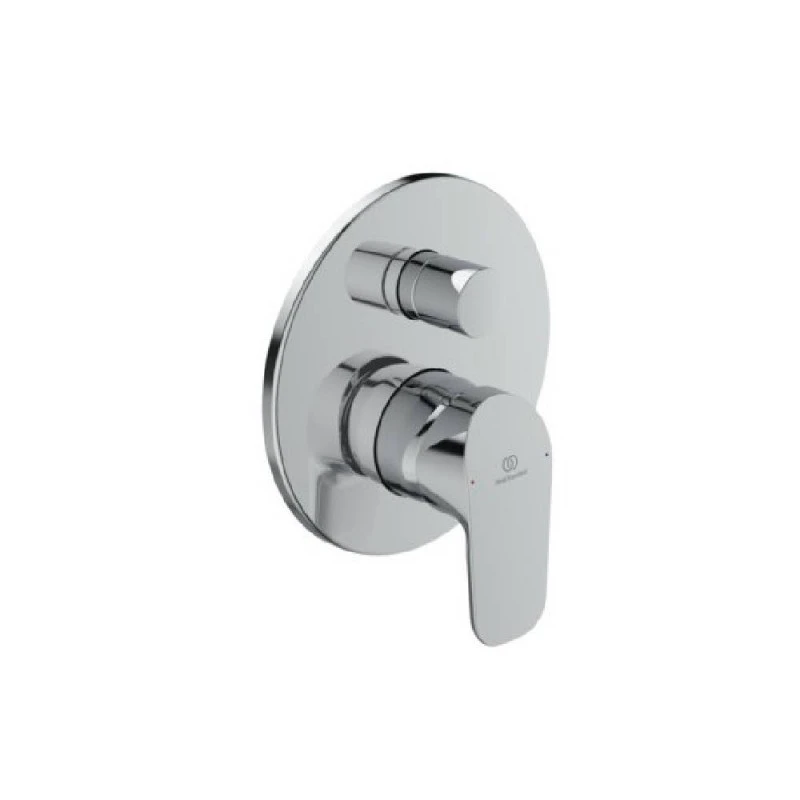 Смесител Ideal Standard Ceraflex A6725AA, Стенен, За вана/душ, За ...