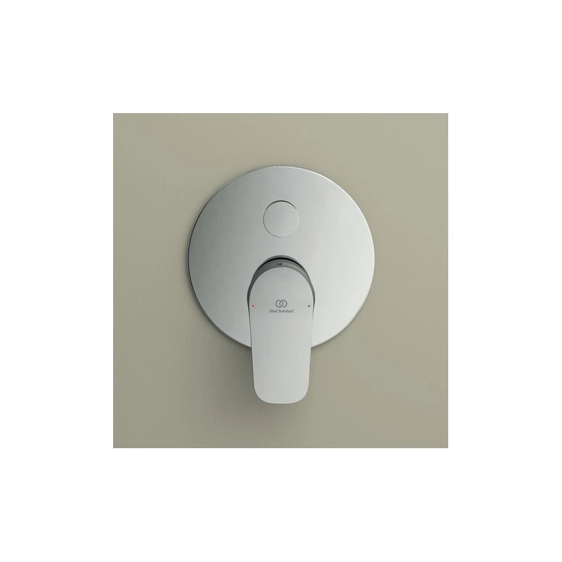 Смесител Ideal Standard Ceraflex A6725AA, Стенен, За вана/душ, За ...