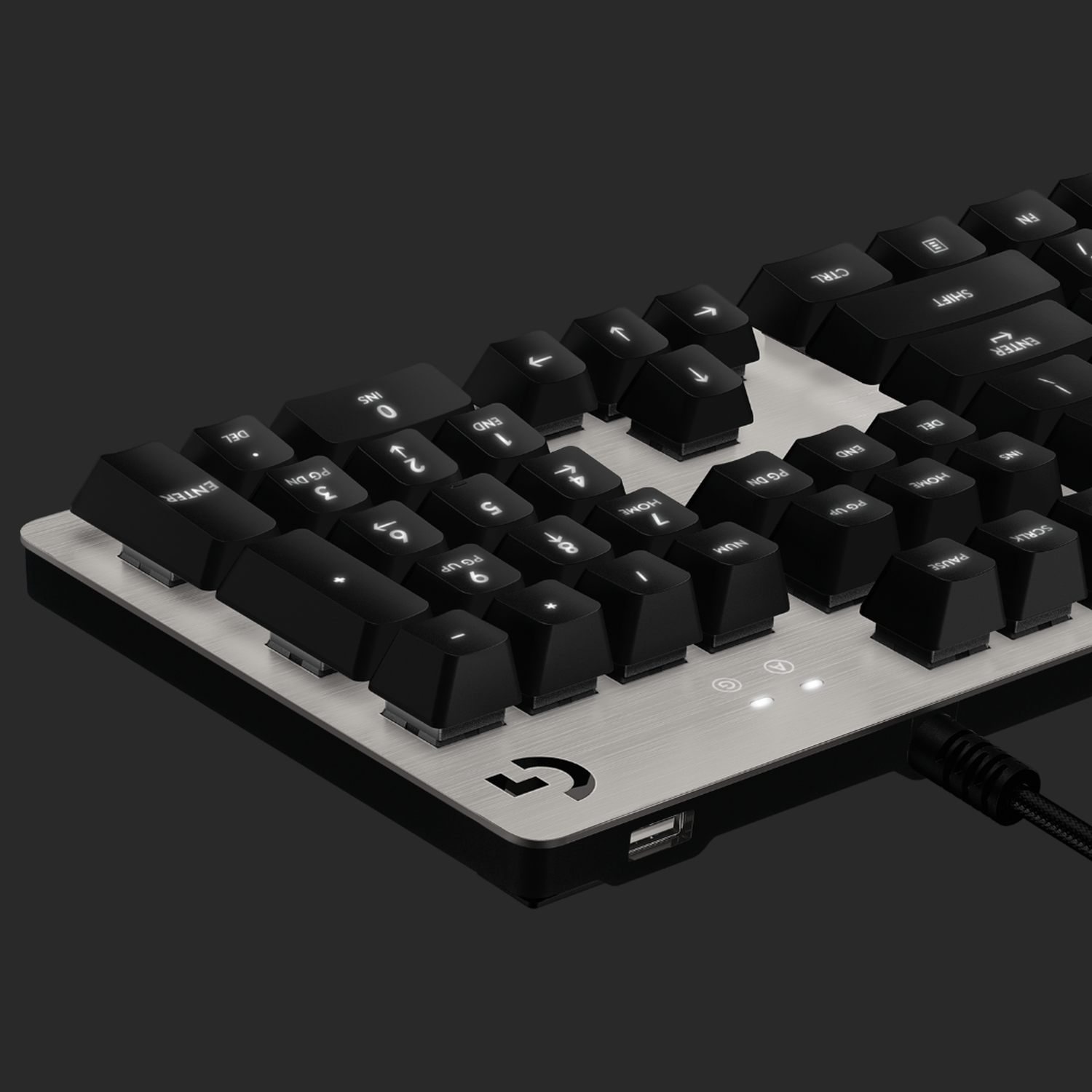 КЛАВИАТУРА LOGITECH G413 KEYBOARD SILVER на цена 199лв. от Техномаркет